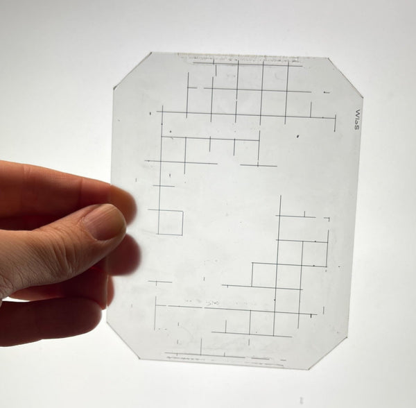 4x5 Focusing Screen with grid – One Of Many Cameras
